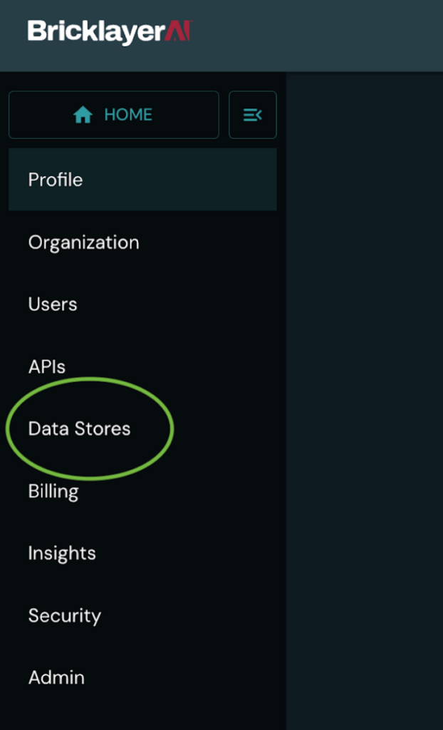 Setting Up and Utilizing Your Organization Data Stores - Bricklayer AI