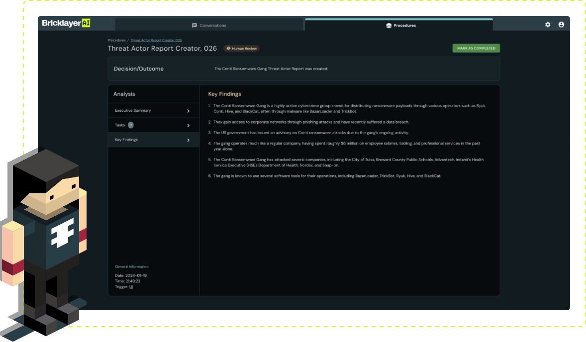 Bricklayer AI: Automated AI Security Team